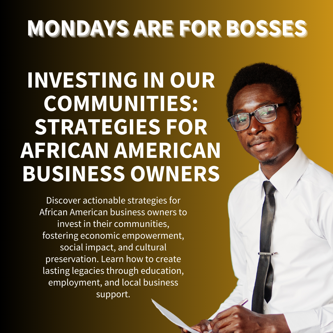Investing in Our Communities: Strategies for African American Business ...